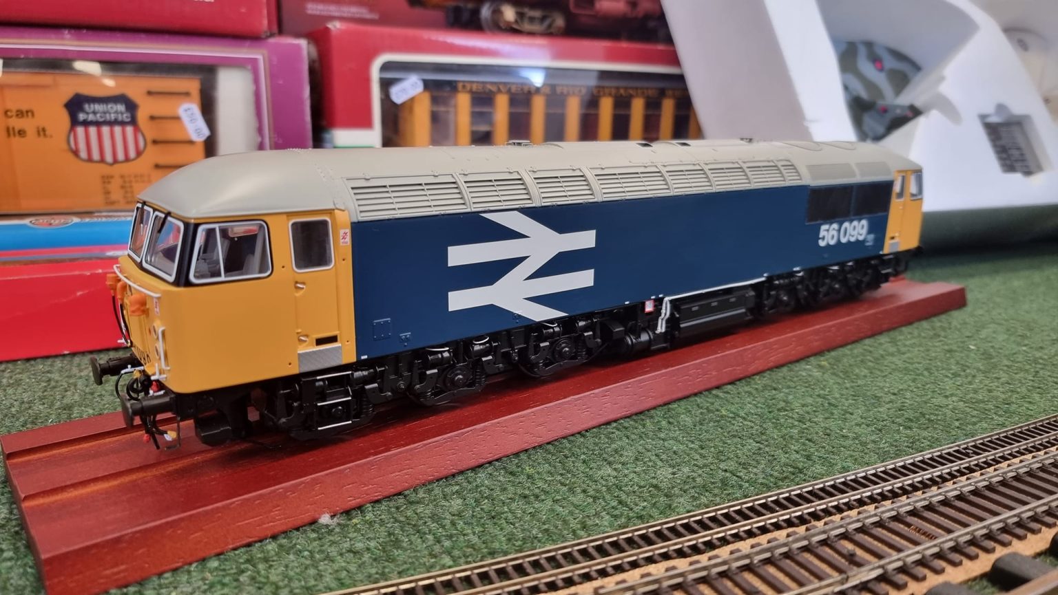 Heljan Class 60 60033 ‘TEES STEEL EXPRESS’ BRITISH STEEL BLUE – Pendle ...